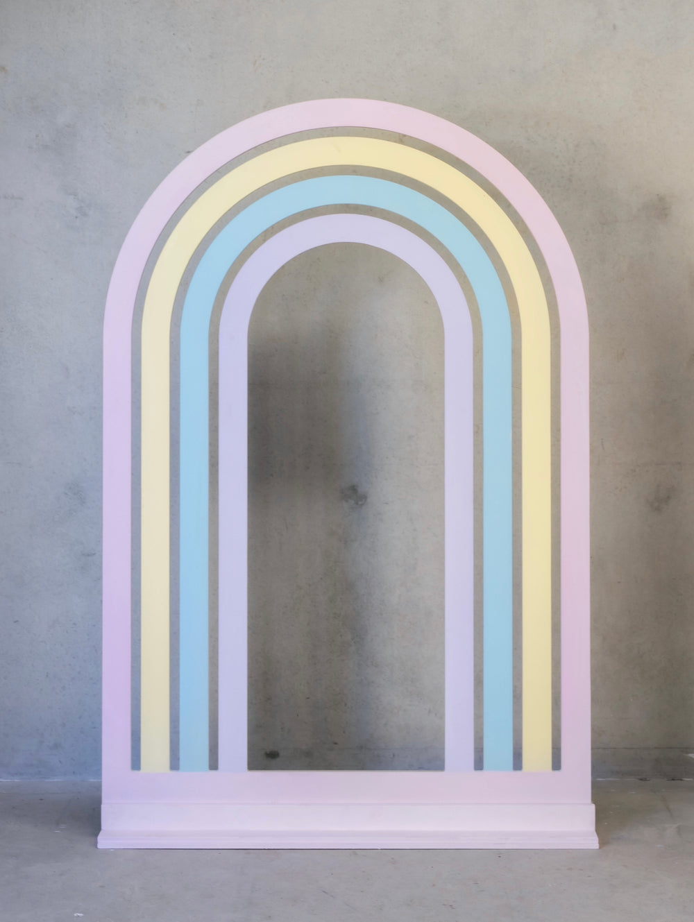 RAINBOW ARCH - REVERSIBLE COLOURS PASTELS AND NAVYS